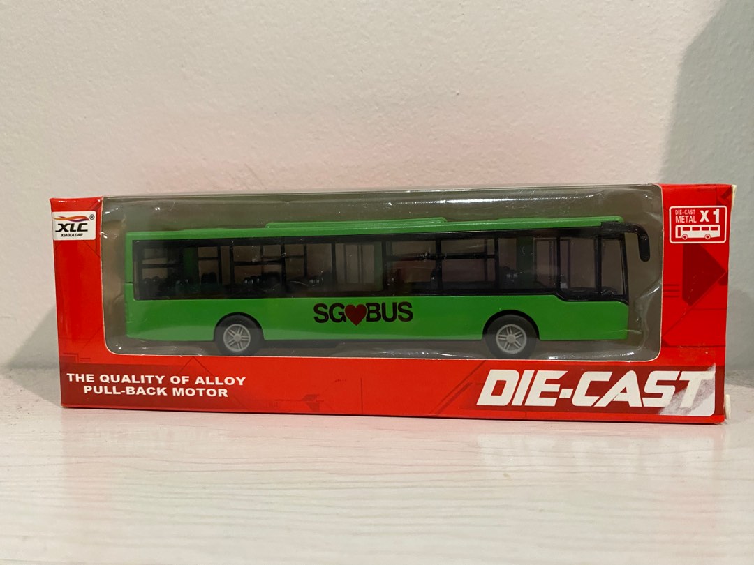 1:64 SG Bus die cast model, Hobbies & Toys, Toys & Games on Carousell