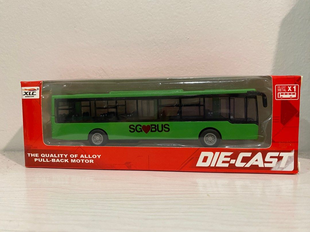 1:64 SG Bus die cast model, Hobbies & Toys, Toys & Games on Carousell