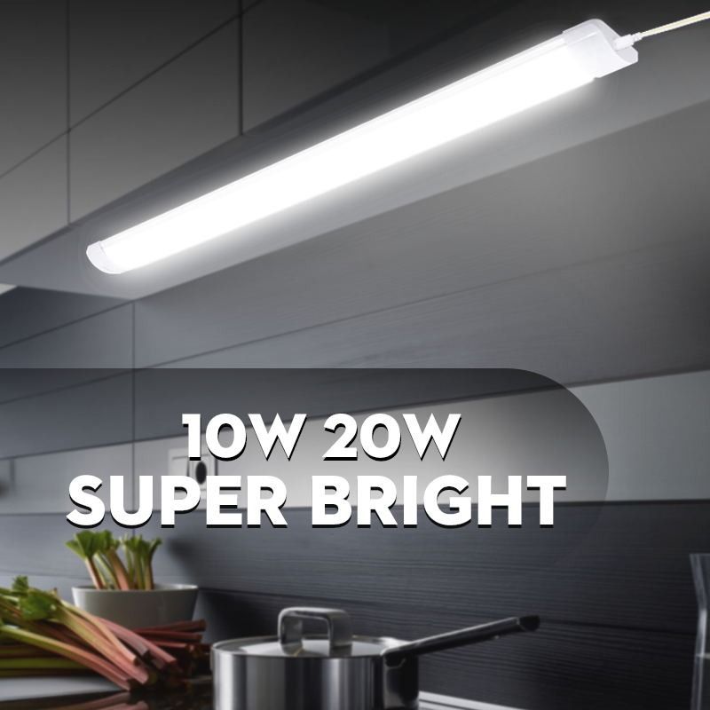 1 Set Led Tube Light T5 Tube Bar Cabinet Light 2ft Desk Lamp ...