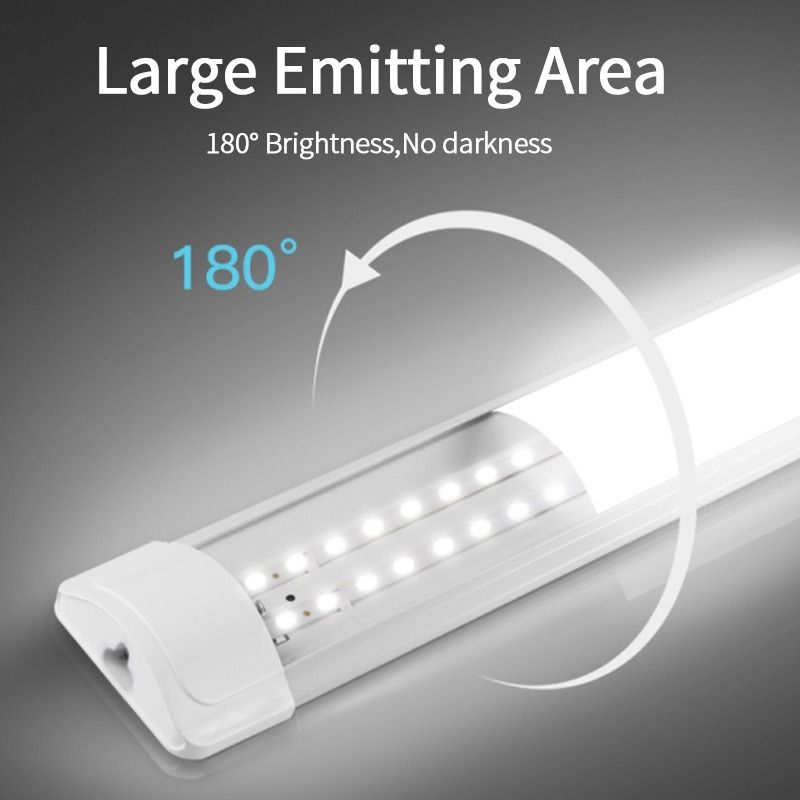 1 Set Led Tube Light T5 Tube Bar Cabinet Light 2ft Desk Lamp ...