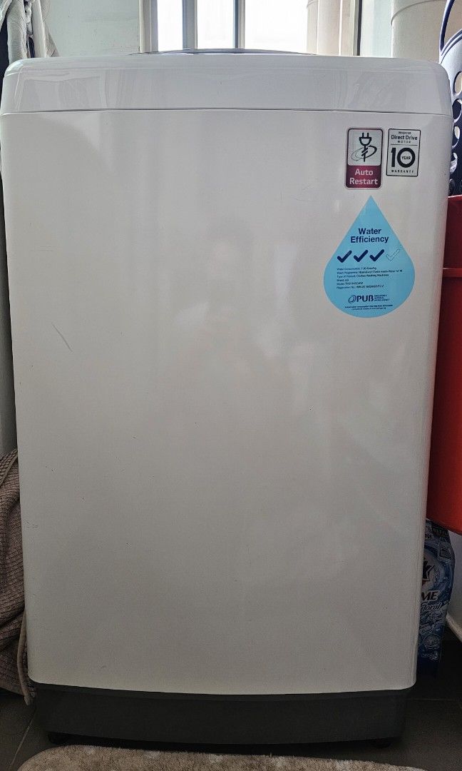 2 Year old 10KG inverter TOP Load washing machine, TV & Home Appliances ...