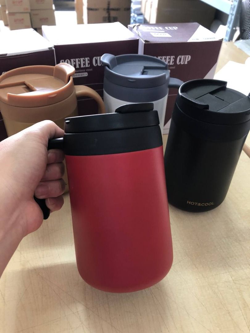 500ml Stainless steel Office Coffee cup Coffee Mug Thermos cup/Thermal ...