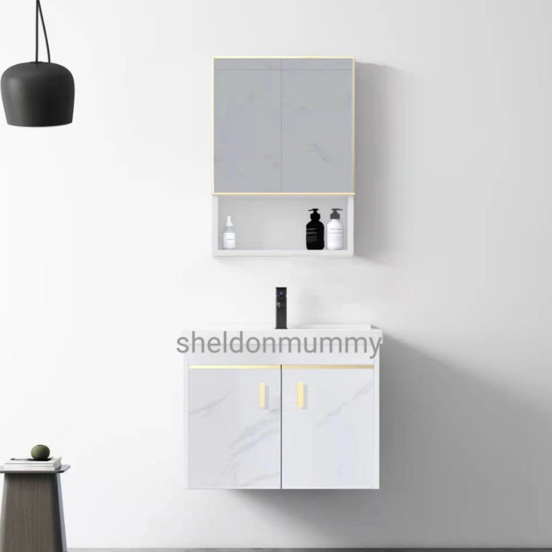 50cm Ready Stock Bathroom Vanity Set, Furniture & Home Living, Bathroom ...