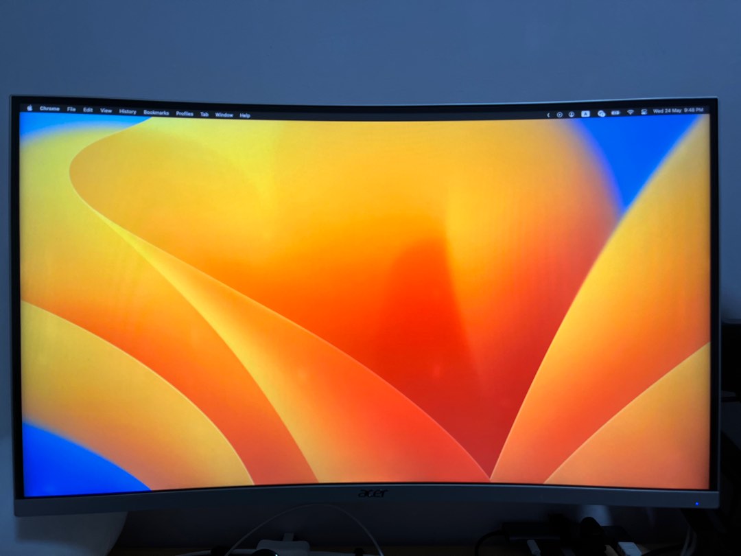 Acer ED273 27” Curved Monitor, Computers & Tech, Parts & Accessories, Monitor Screens on Carousell