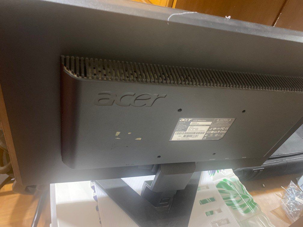 Acer Monitor, Computers & Tech, Parts & Accessories, Monitor Screens on Carousell