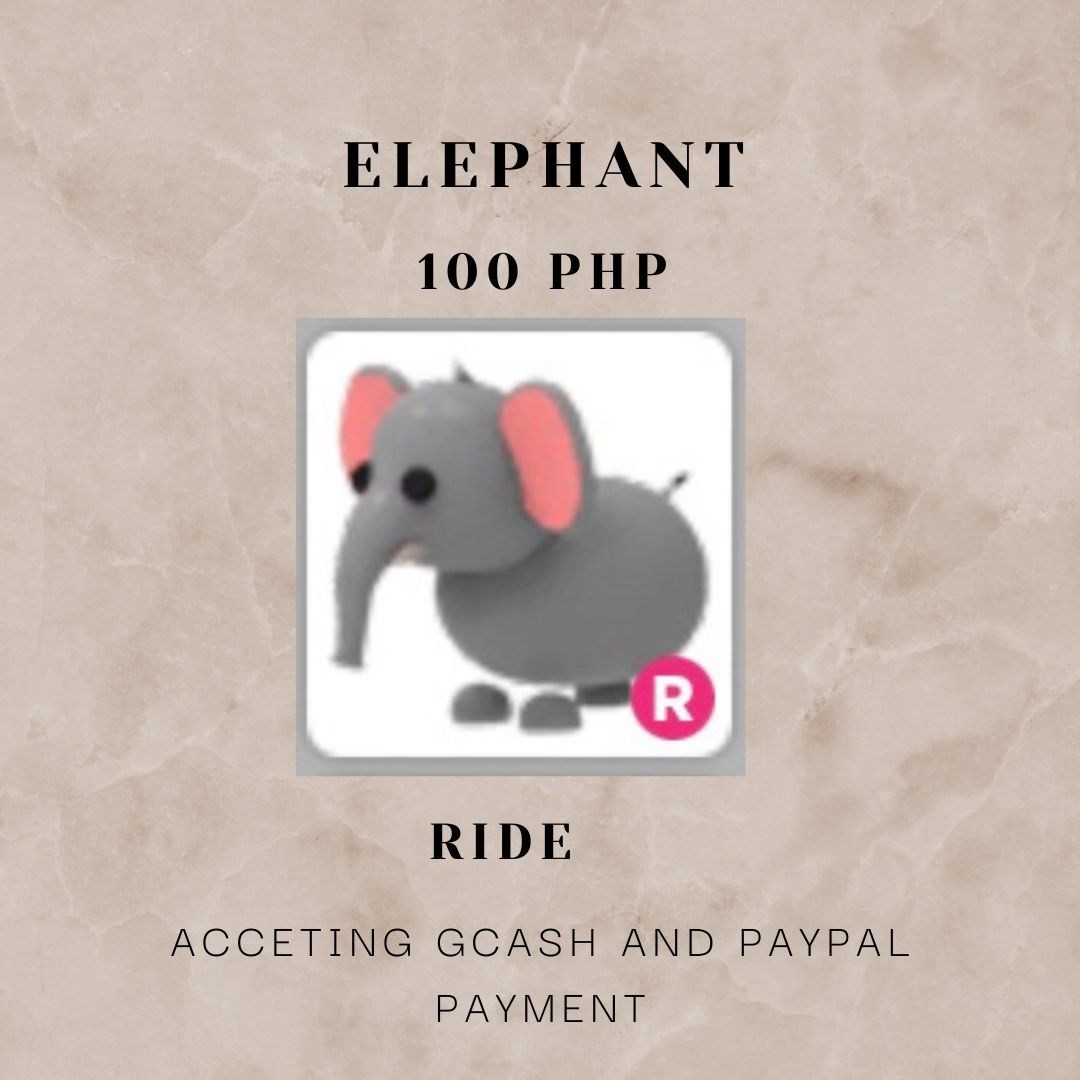 Adopt Me Pets | Elephant on Carousell