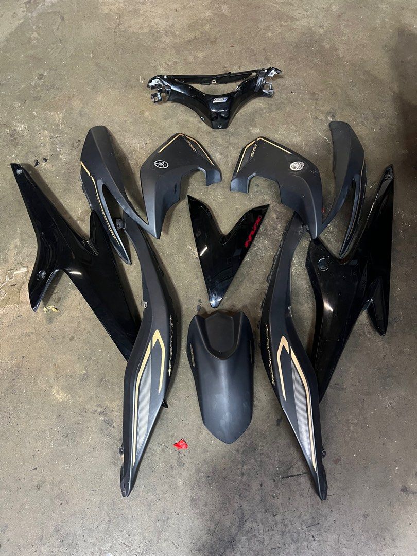 Aerox V1 full coverset, Motorcycles, Motorcycle Accessories on Carousell
