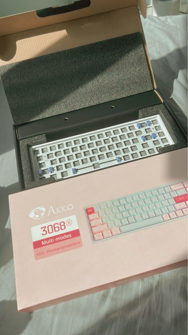AKKO 3068B 65% Custom Mechanical Keyboard (Modded), Computers & Tech ...