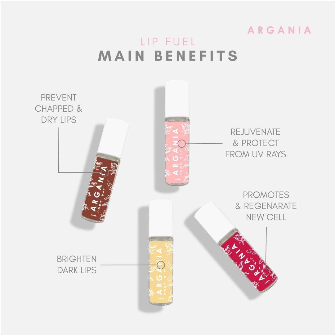 ARGANIA LIP FUEL, Beauty & Personal Care, Face, Makeup on Carousell