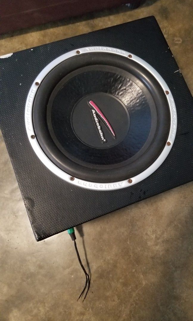 AUDIOBAHN d12 bass dual voice coil speaker, Audio, Soundbars, Speakers ...