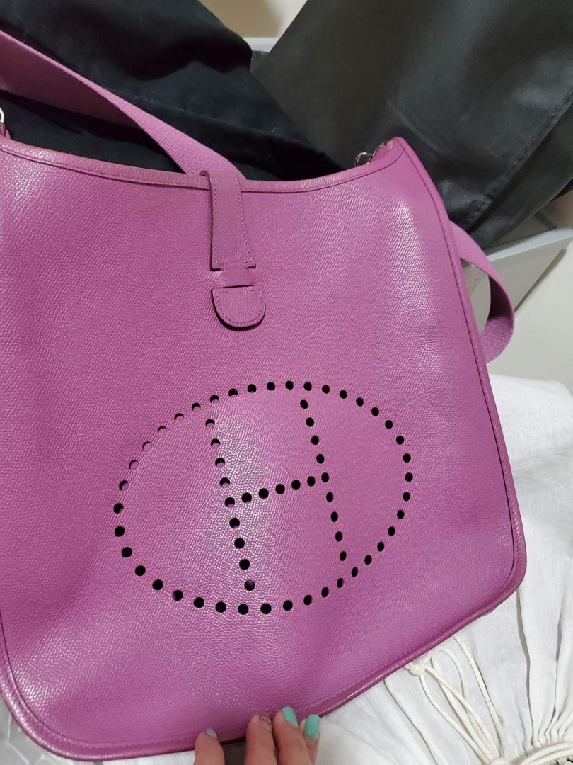 auth hermes evelyn gm 1, Luxury, Bags & Wallets on Carousell