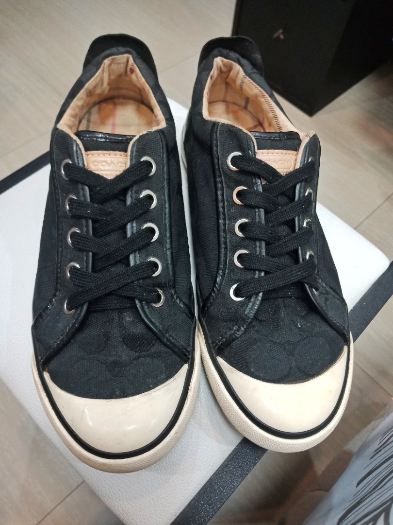 Authentic Coach Barrett, Women's Fashion, Footwear, Sneakers on Carousell