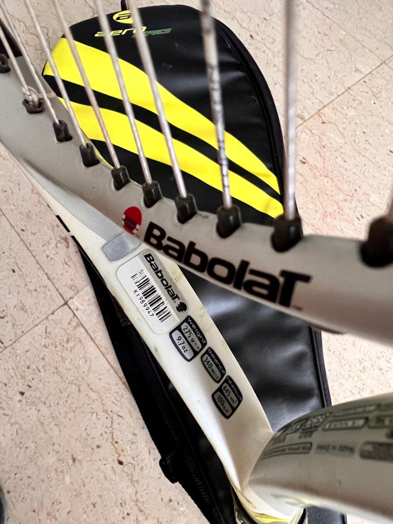 Babolat Aero Pro Team & Aero Racket (2), Sports Equipment, Sports ...
