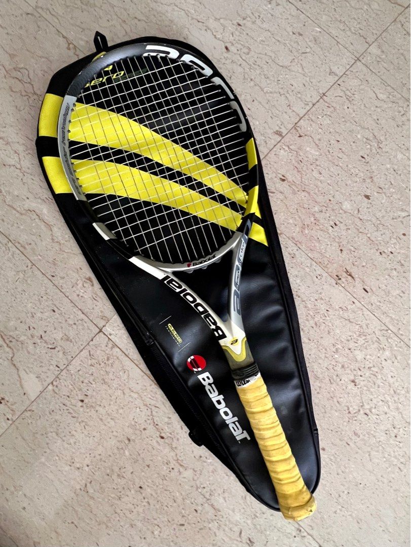 Babolat Aero Pro Team & Aero Racket (2), Sports Equipment, Sports ...