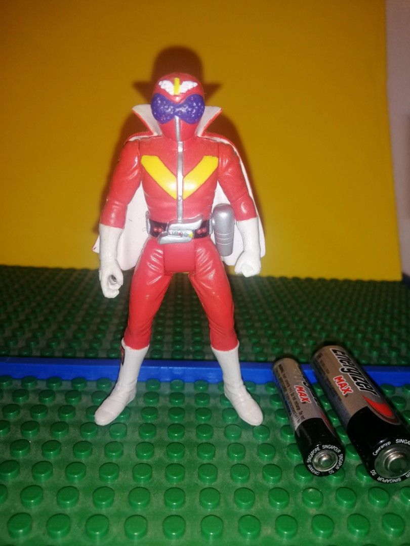 Banpresto Super Sentai Goranger Red Ranger articulated, Hobbies & Toys ...