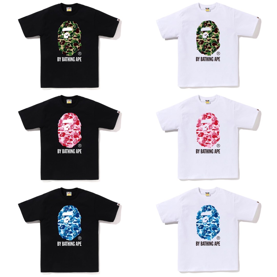 BAPE ABC CAMO BY BATHING APE TEE, Men's Fashion, Tops & Sets, Tshirts & Polo Shirts on Carousell