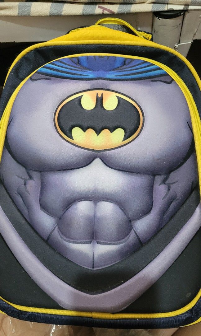 Batman backpack, Babies & Kids, Babies & Kids Fashion on Carousell