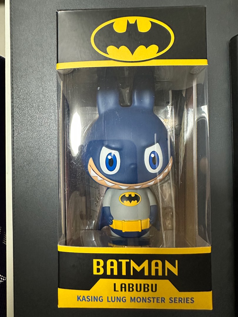 batman labubu 藍, 興趣及遊戲, 玩具 & 遊戲類 - Carousell