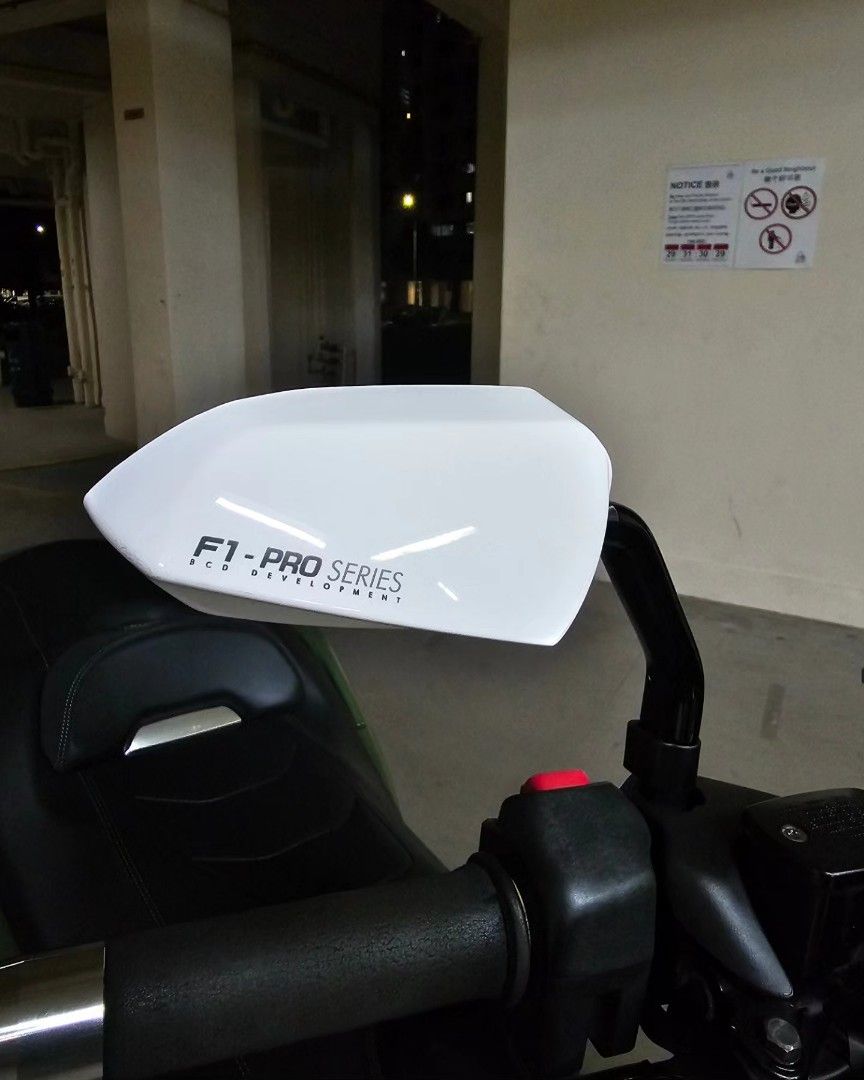 BCD F1 Mirrors, Motorcycles, Motorcycle Accessories on Carousell