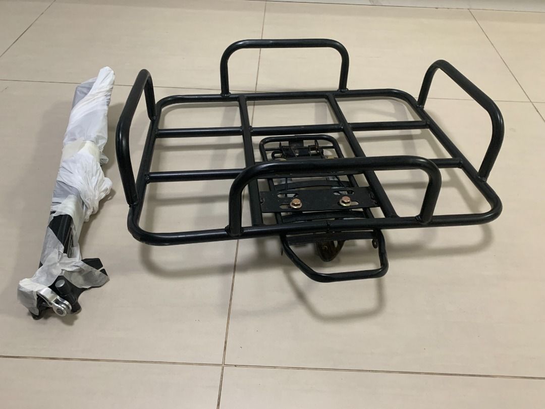 Bicycle delivery rack (with pannier rack) for Foodpanda / Grabfood ...