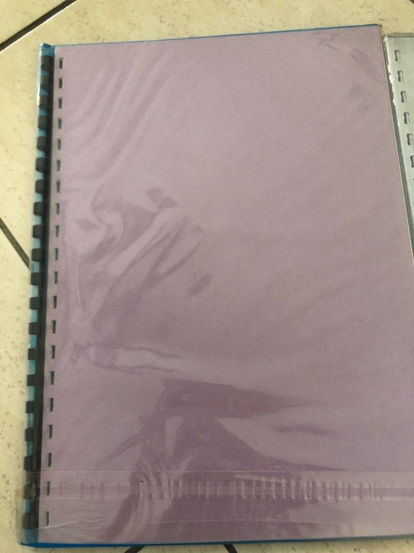 Binding A4 paper set, Hobbies & Toys, Books & Magazines, Assessment ...