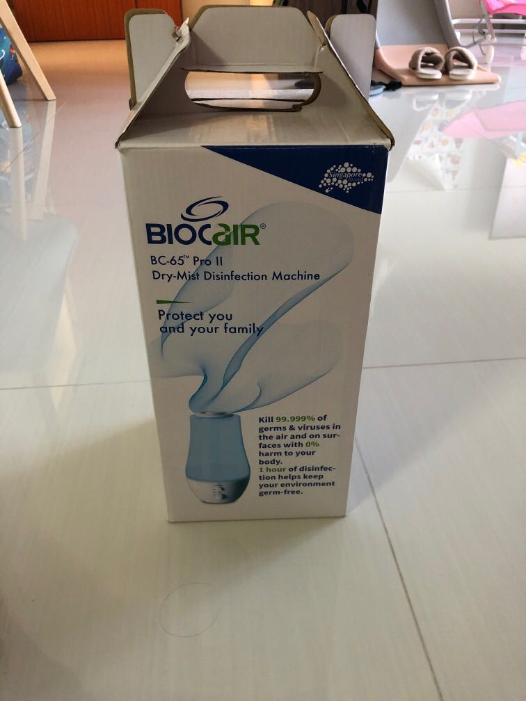 Biocair dry mist disinfection machine, TV & Home Appliances, Air ...
