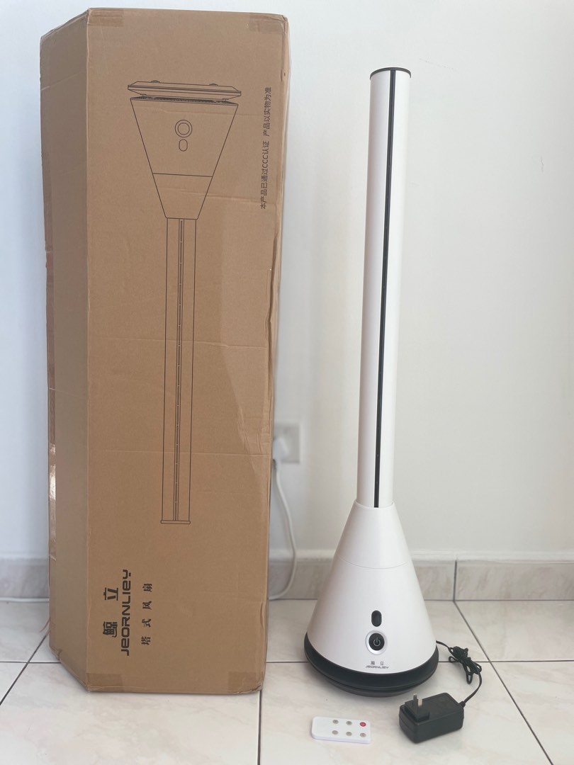 Bladeless standing fan with remote control sk Japan lexiu, Furniture ...