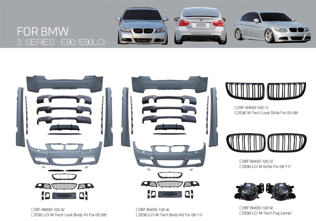 BMW 3 SERIES E90/E90LCI/E92/E92LCI Body Kit Conversion 04-13 2004 2005 ...