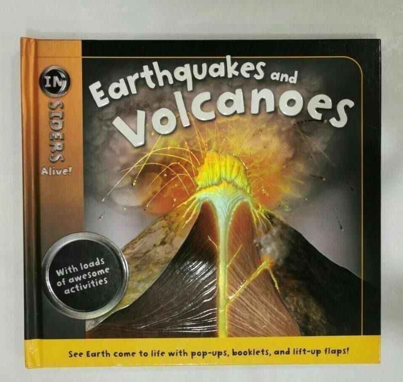 BN Pop-up book 'Earthquake & Volcanoes', Hobbies & Toys, Books ...