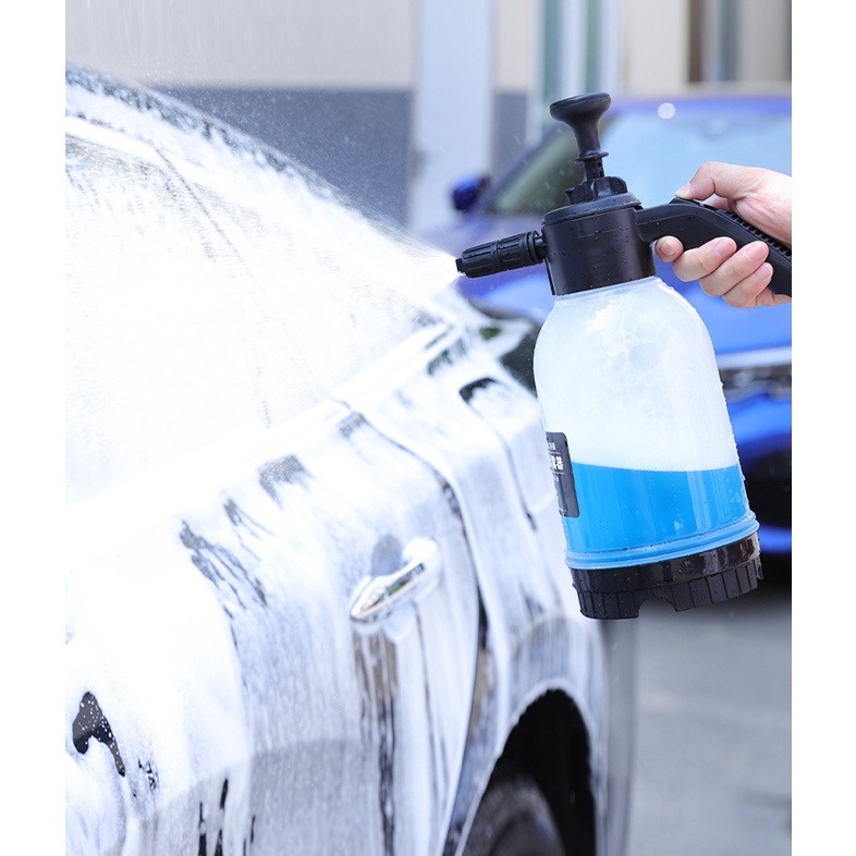 Car Wash Foam Sprayer - High Pressure Spray Gun Manual Air Pressure ...
