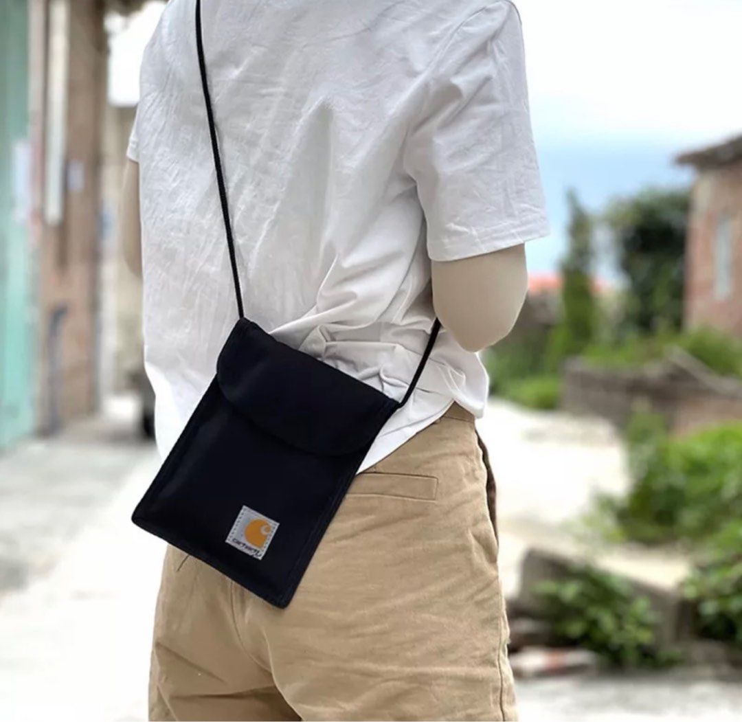 Carhartt unisex string crossbody bag, Women's Fashion, Bags & Wallets ...