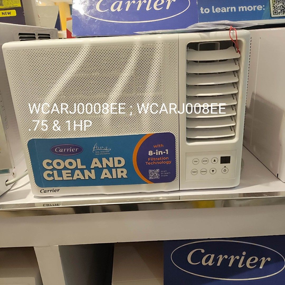 Carrier Window Type Inverter, TV & Home Appliances, Air Conditioning ...