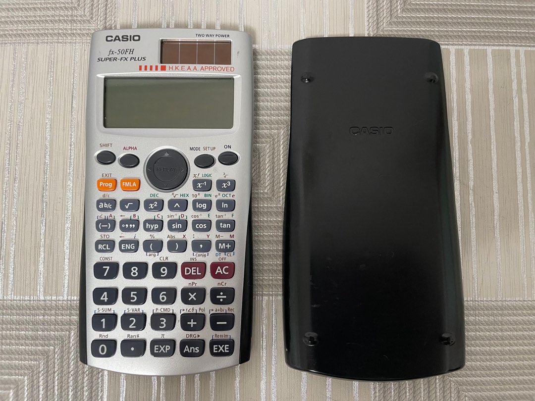 Casio fx-50FH Calculator 計數機, 電腦＆科技, 商務用科技產品 - Carousell