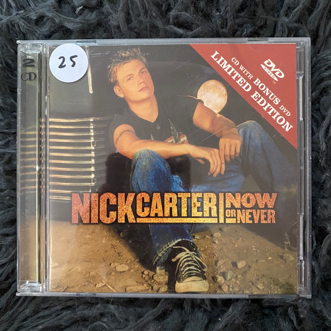 CD NICK CARTER Now or never 2cd, Hobbies & Toys, Music & Media, CDs ...