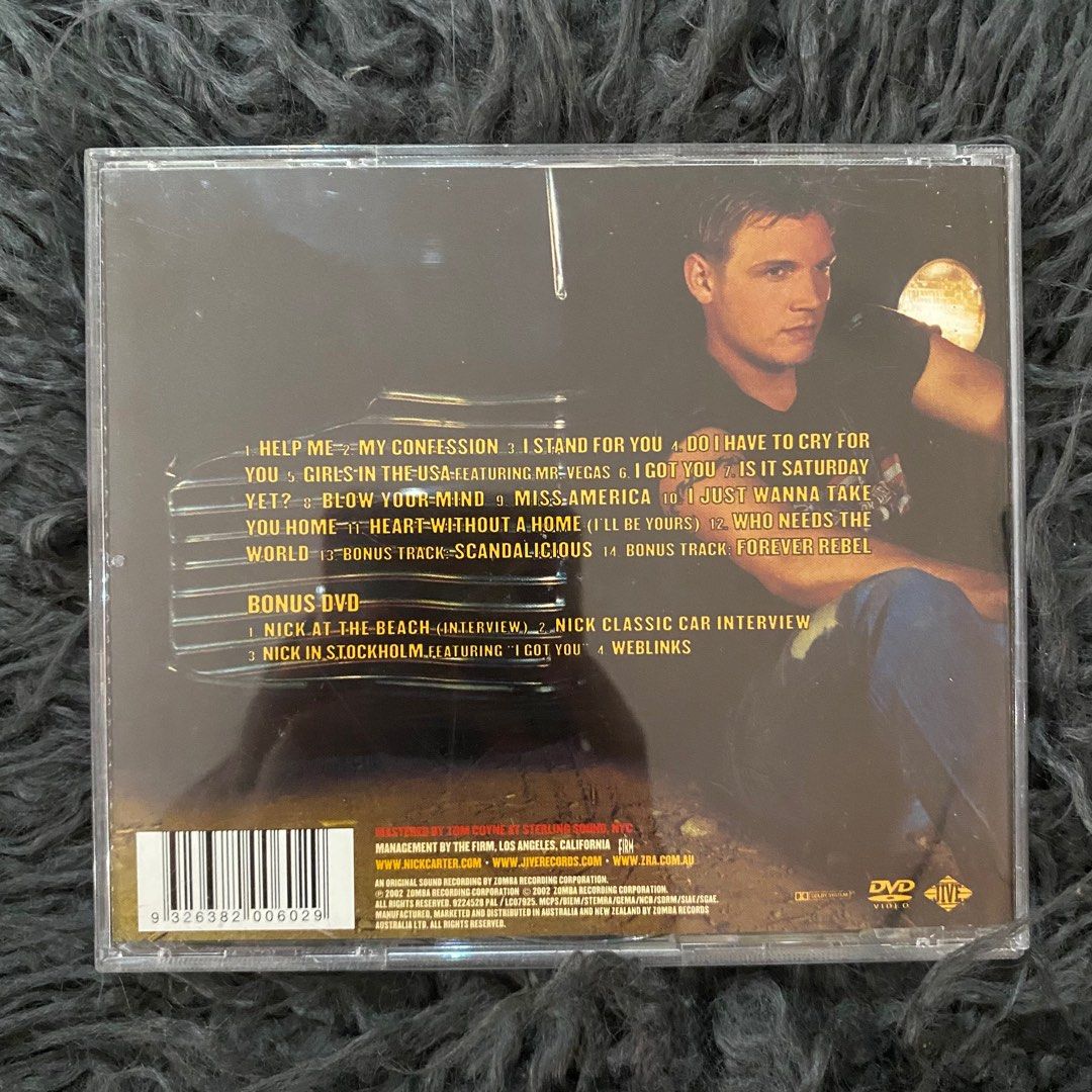 CD NICK CARTER Now or never 2cd, Hobbies & Toys, Music & Media, CDs ...