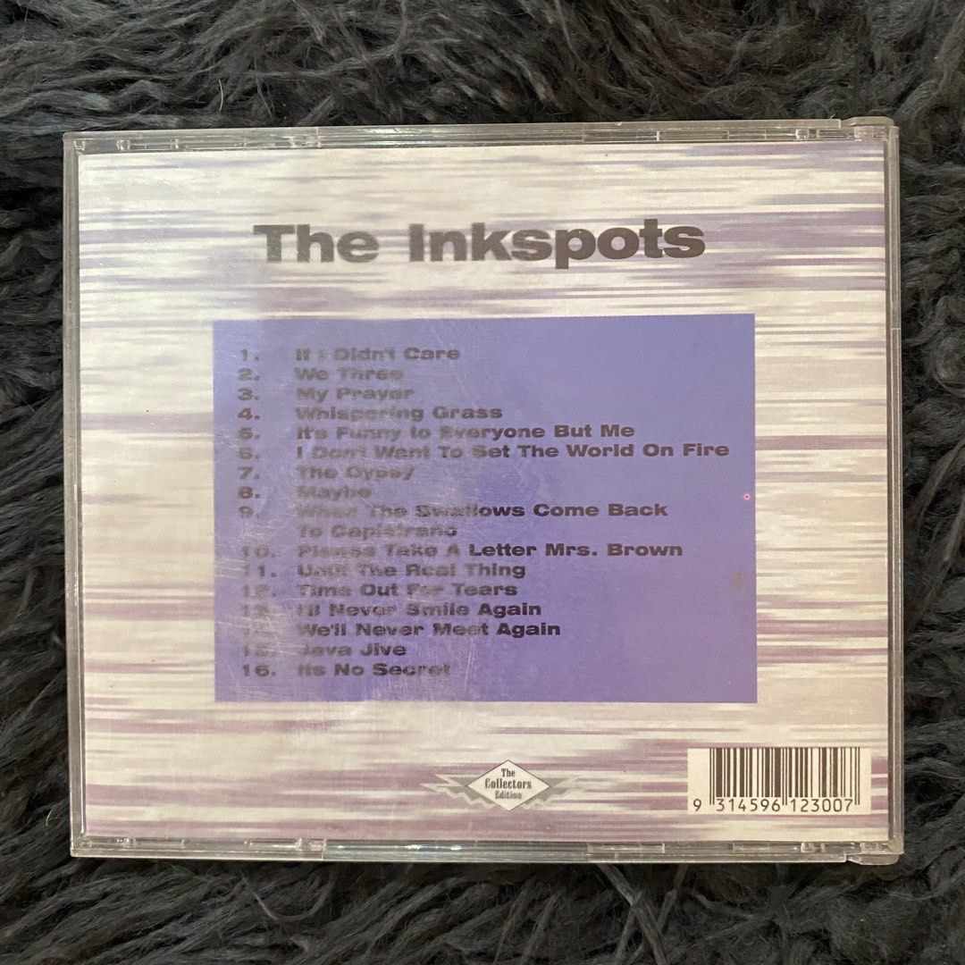 CD THE INKSPOTS, Hobbies & Toys, Music & Media, CDs & DVDs on Carousell