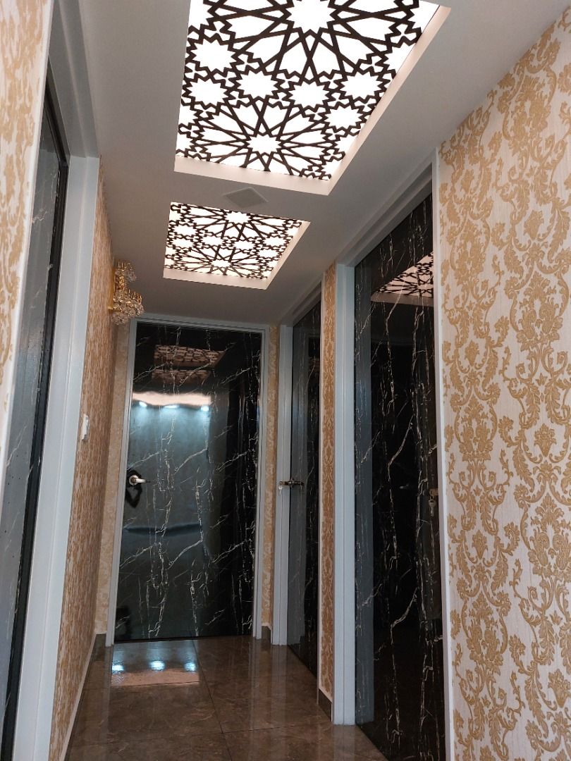 CEILING STENCIL DESIGNS, Home Services, Renovations, Drywall Partition ...