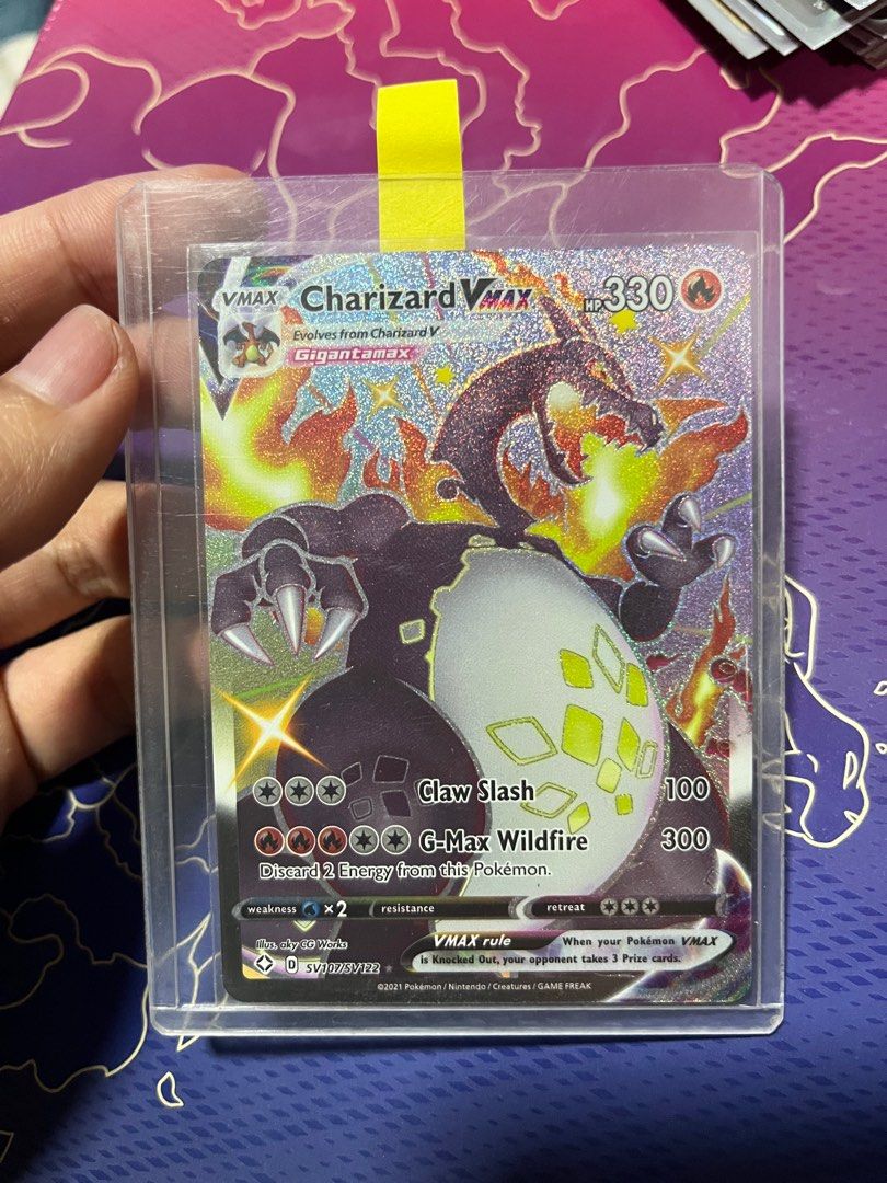 Charizard VMAX Shining Fates, Hobbies & Toys, Toys & Games on Carousell