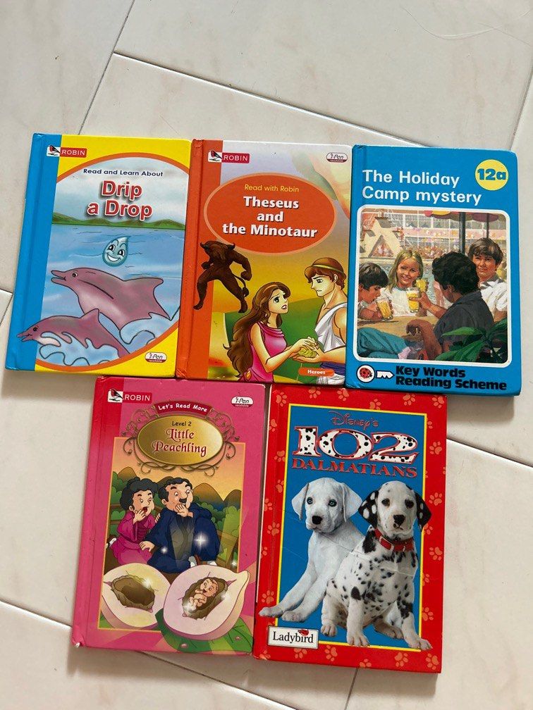 Children Books (set of 5), Hobbies & Toys, Books & Magazines, Children's Books on Carousell