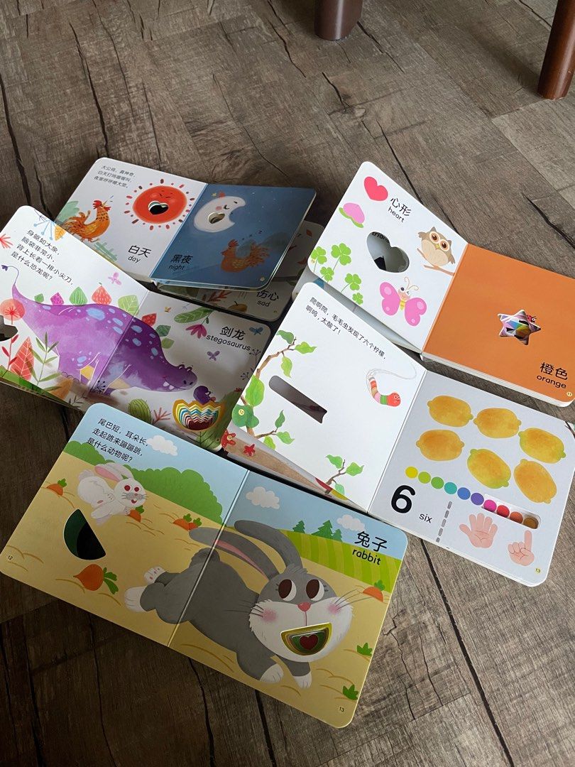 Chinese board books - busy book, Hobbies & Toys, Books & Magazines ...