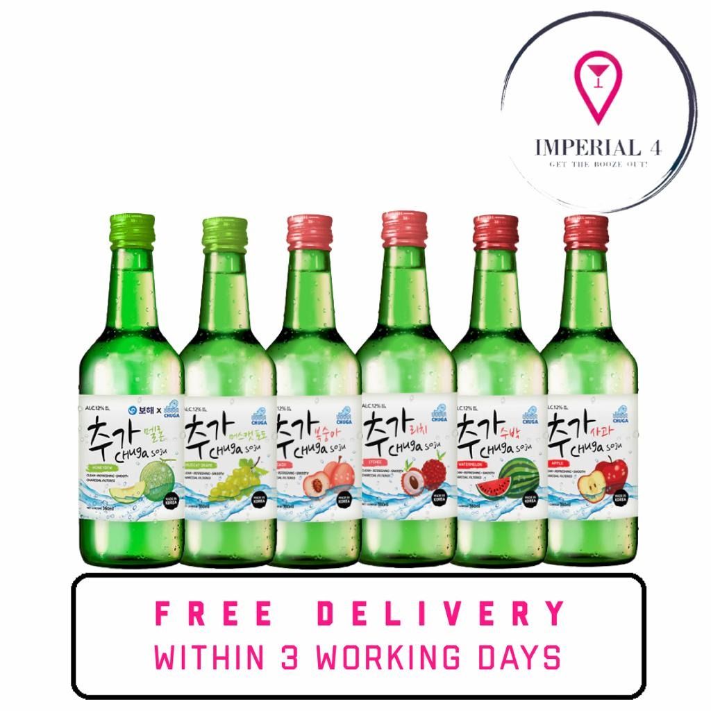 Chuga Soju - 360ML, Food & Drinks, Alcoholic Beverages on Carousell