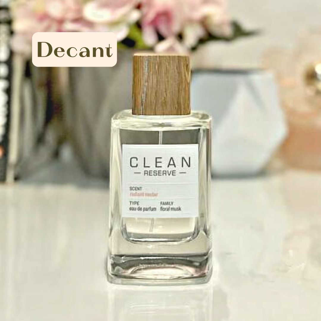 Clean Radiant Nectar Reserve Blend EDP Decant, Beauty & Personal Care ...