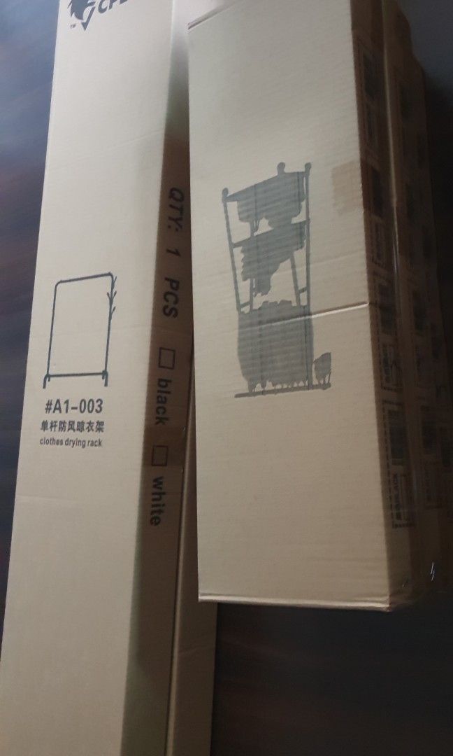 CLOTH RACK SAMPAYAN DIY, Furniture & Home Living, Home Improvement ...