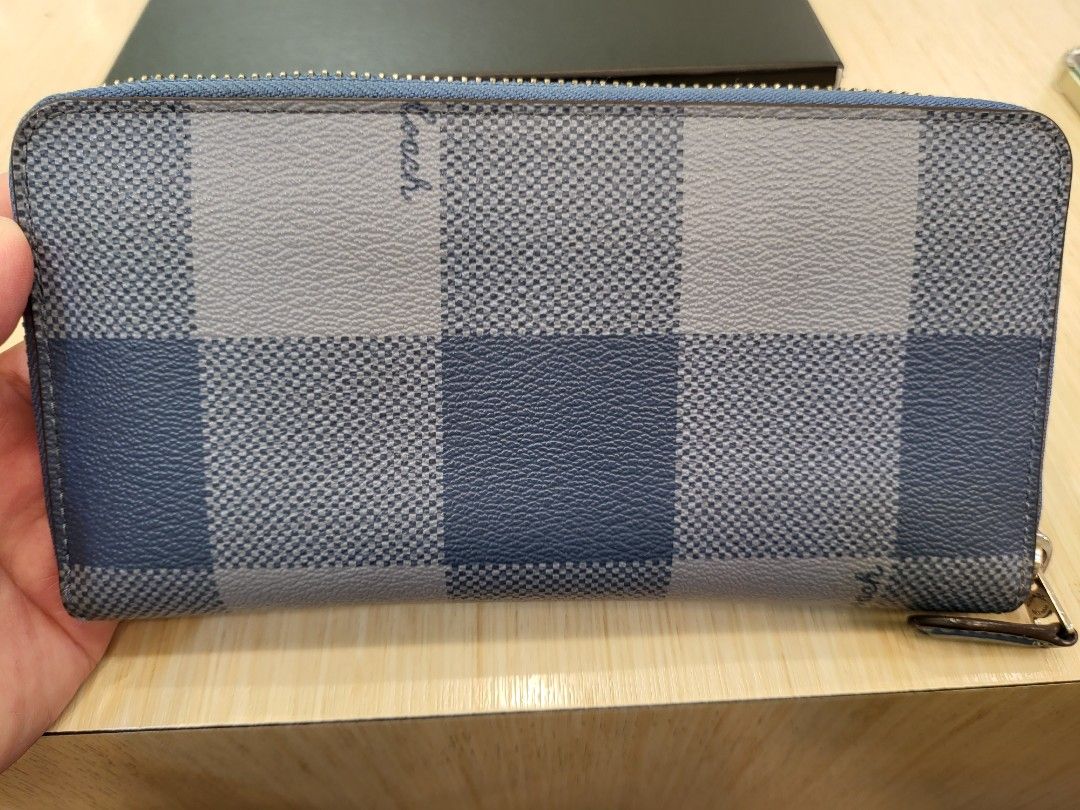Coach Checkered Long Wallet, Women's Fashion, Bags & Wallets, Wallets ...