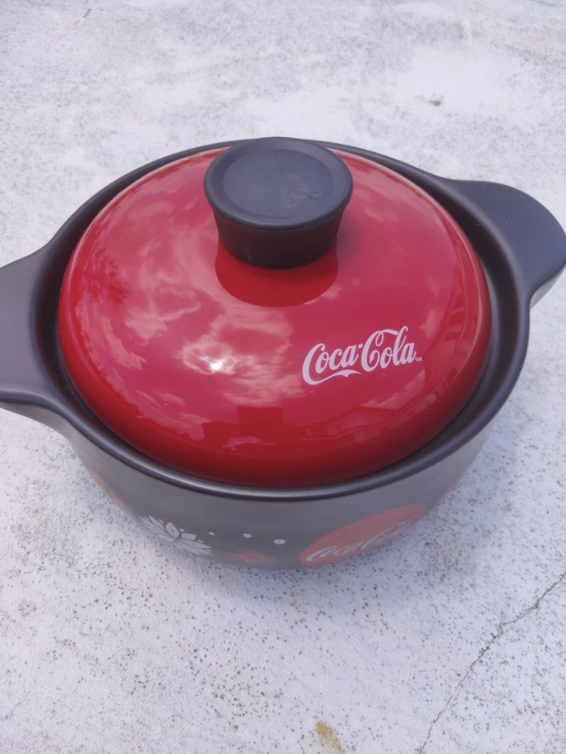 COKE COCA COLA Ceramic Pot 3.5L Collector Limited Edition, Furniture ...