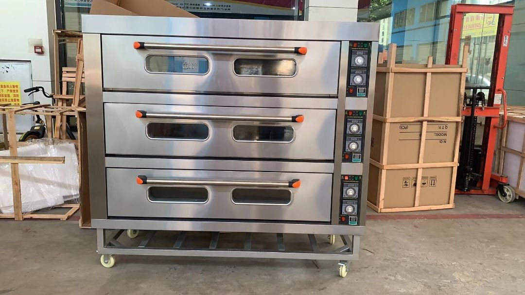 Commercial Heavy duty Electric Oven 3 layers oven with 9 plates ( EPA ...