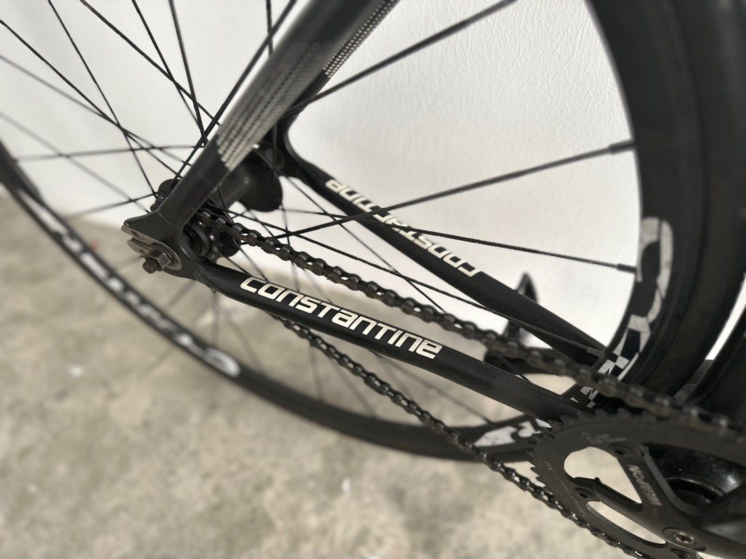 Constantine Barnard Frameset(54) and weapon crankset WTS/WTT, Sports ...