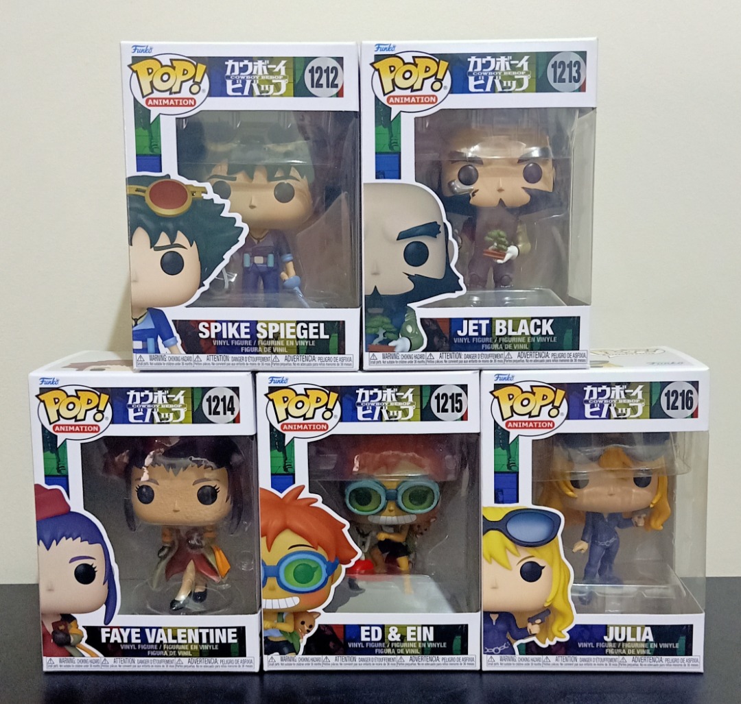 Cowboy Bebop Wave 2 Set of 5, Hobbies & Toys, Toys & Games on Carousell