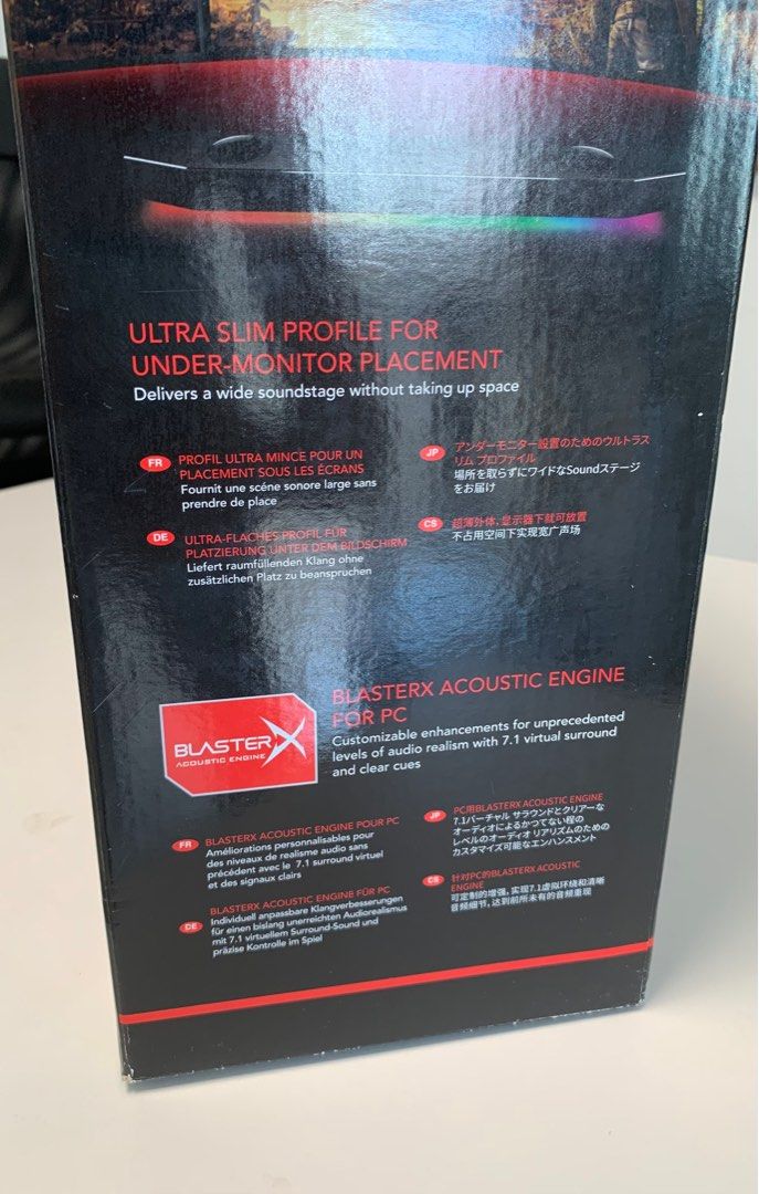 Creative Sound Blaster X Pro-Gaming Katana Speaker, Computer Speaker ...