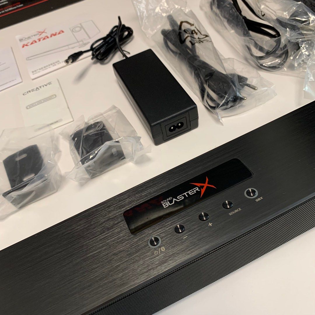 Creative Sound Blaster X Pro-Gaming Katana Speaker, Computer Speaker ...